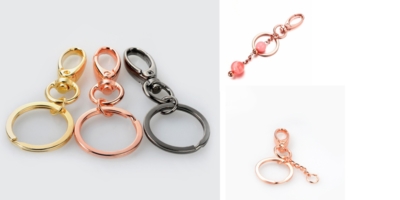 Types of keychain clips | key chain hooks from China