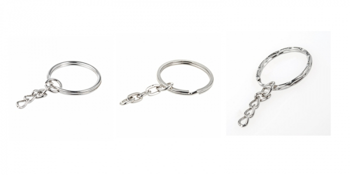 Types of keychain clips | key chain hooks from China